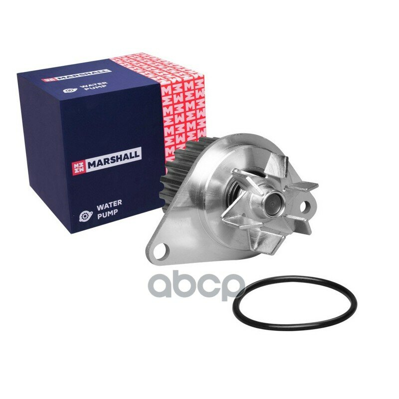 Водяной насос (помпа) CITROEN BERLINGO 96- PEUGEOT 206 98-, 307 01-, PARTNER 97- (M4841017) MARSHALL арт. M4841017
