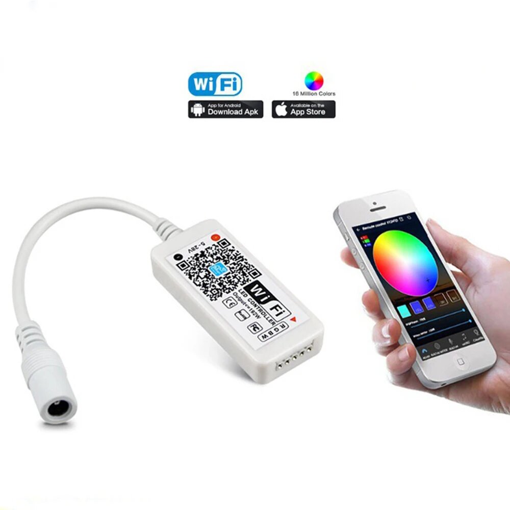 Magic Home Wi-Fi RGB/RGBW/RGB+CCT контроллер WIFI RGBW