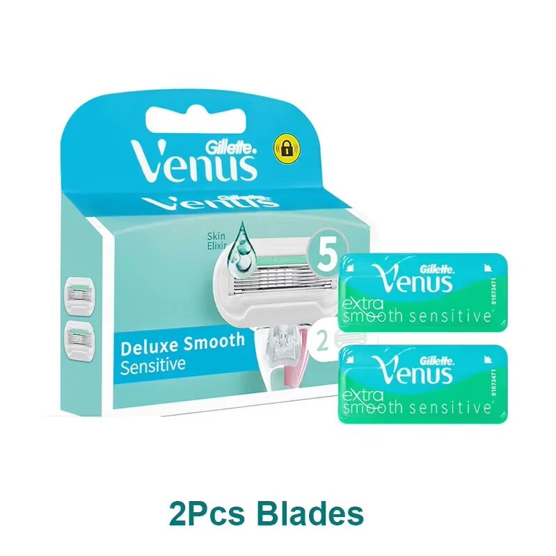 Gillette Venus 5-слойные лезвия для бритья 2 blades