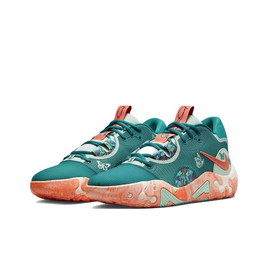 Кроссовки NIKE PG 6, размер EU 40 стопа (25CM), зеленый, — фото 1