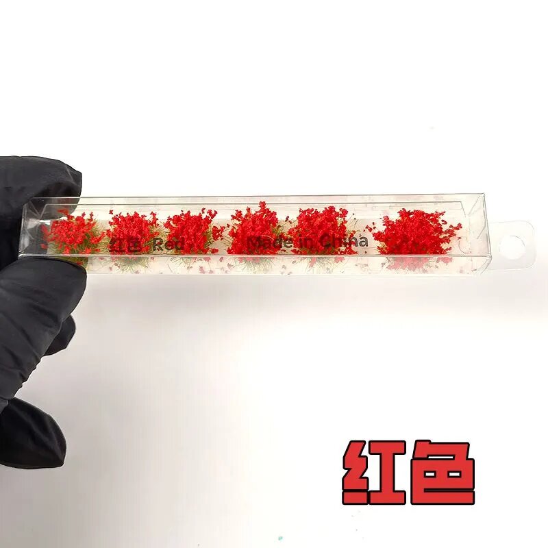 Миниатюрная имитационная модель кластера цветов и травы, материалы для компоновки сцены из песка в саду своими руками, наборы для диорамы