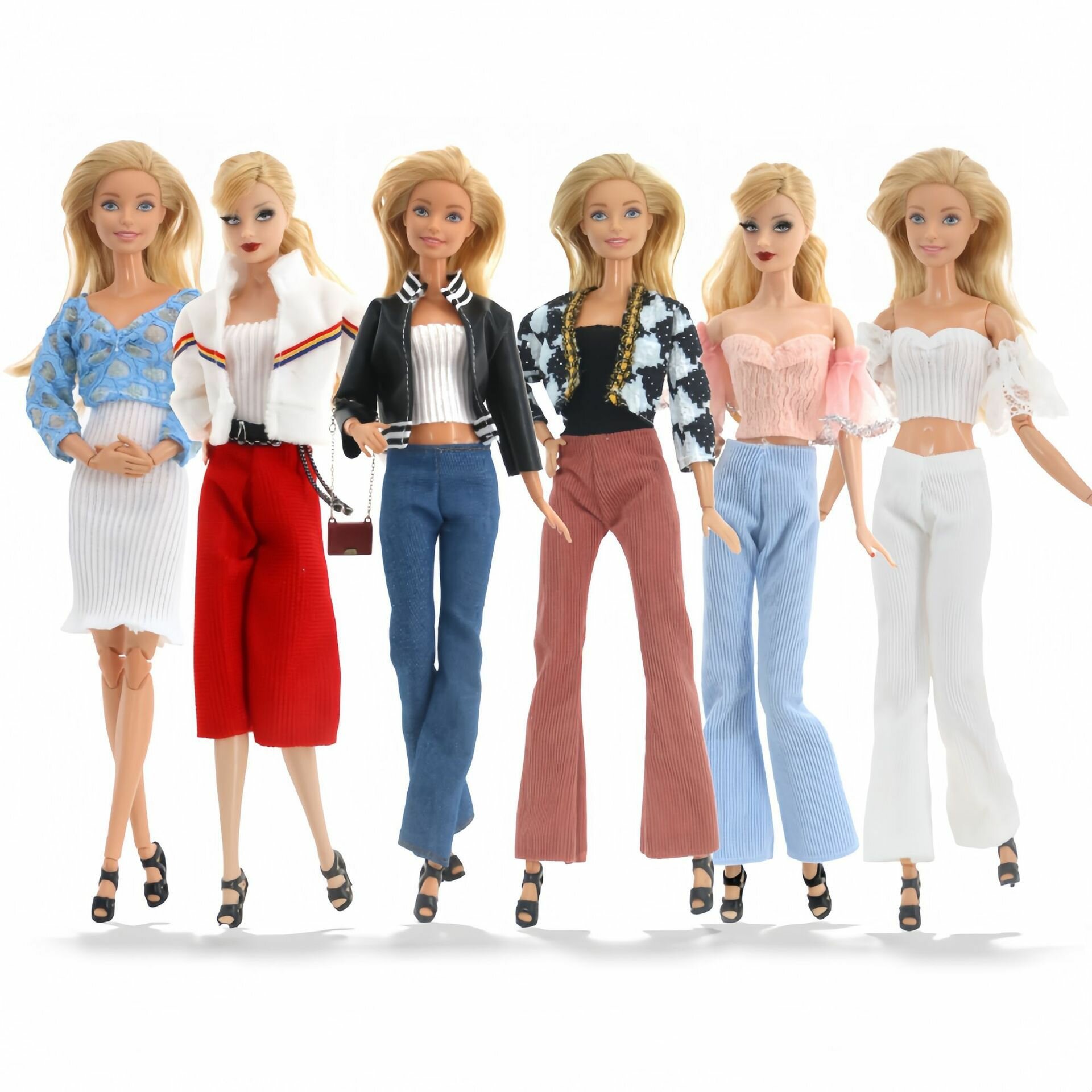 Куклы Одежда(Barbie )/ Одежда для Барби/Подходит для 30CM куклы Барби ,6шт