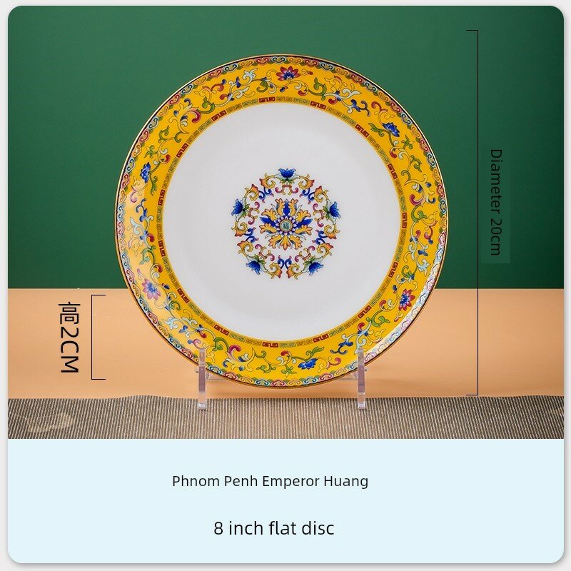 Тарелки и миски в китайском стиле, керамическая посуда для дома, столовая посуда из костяного фарфора, глубокие