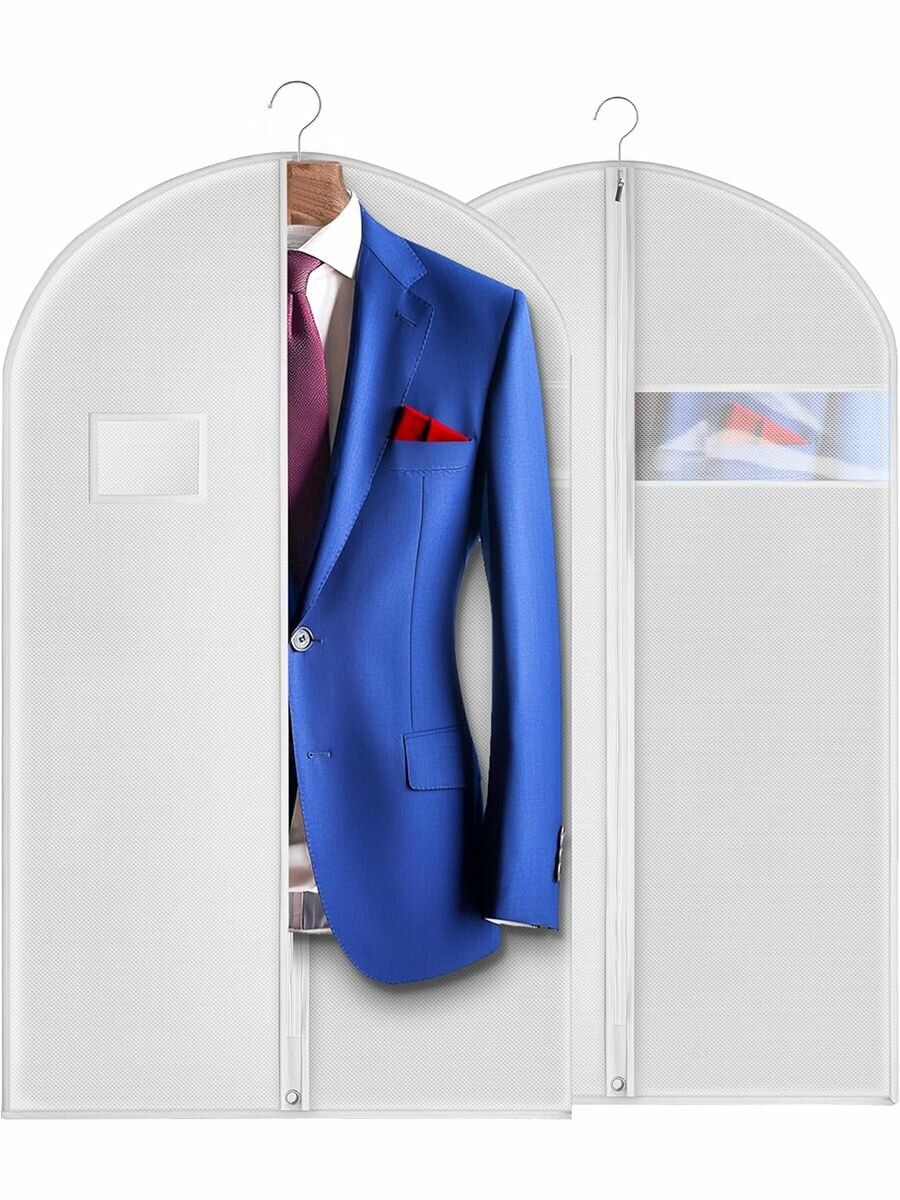 Lsvgoe Чехол для одежды, 100 см х 60, 2 шт