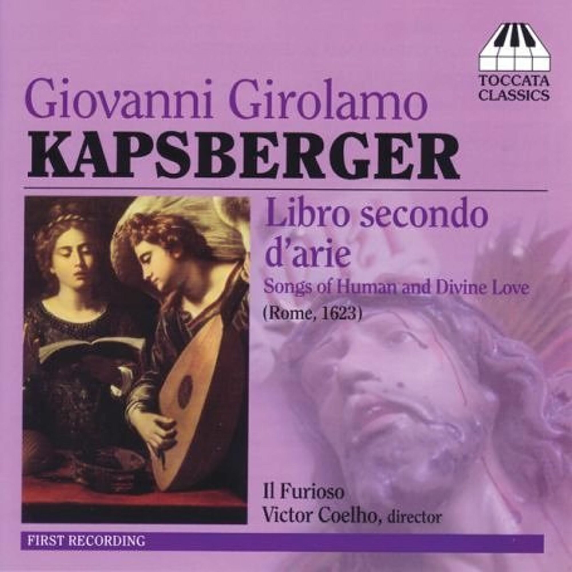 Компакт-диск Giovanni Kapsberger (1580-1651) - Libro Secondo d'Arie (1 CD)