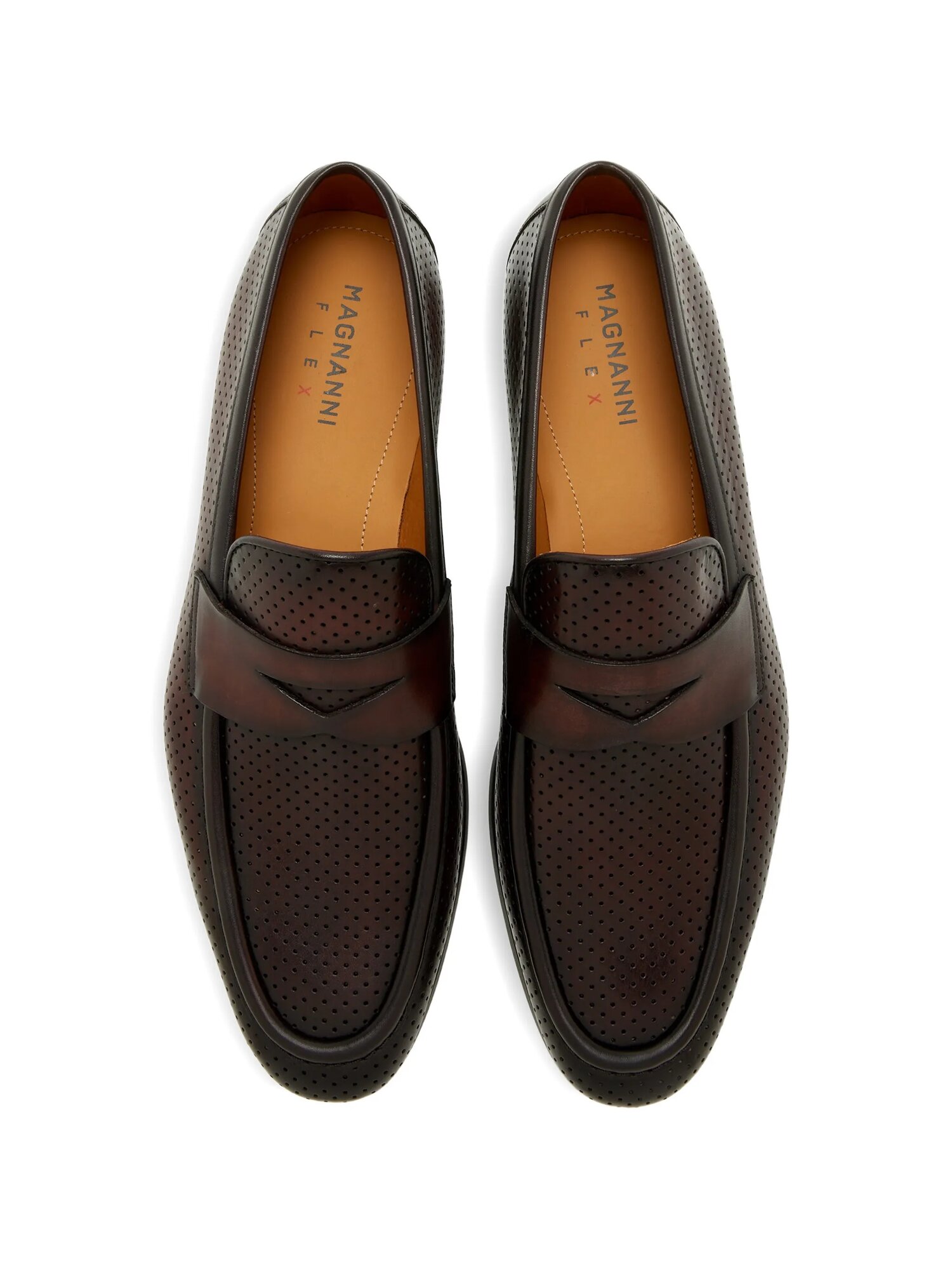 Лоферы MAGNANNI Perforated loafers, размер 44 — фото 1