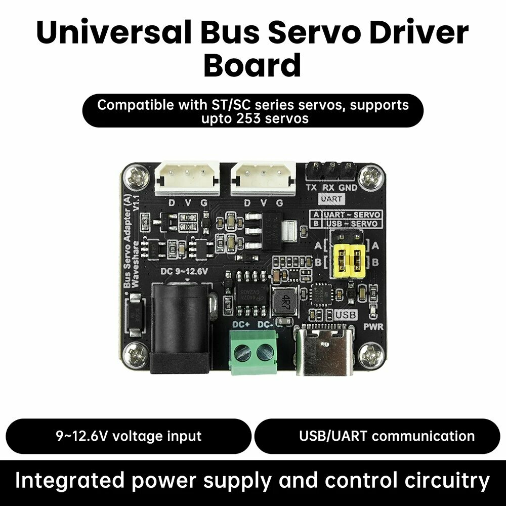 Контроллер сервоприводов Servo Motor Controller Driver Module — фото 1