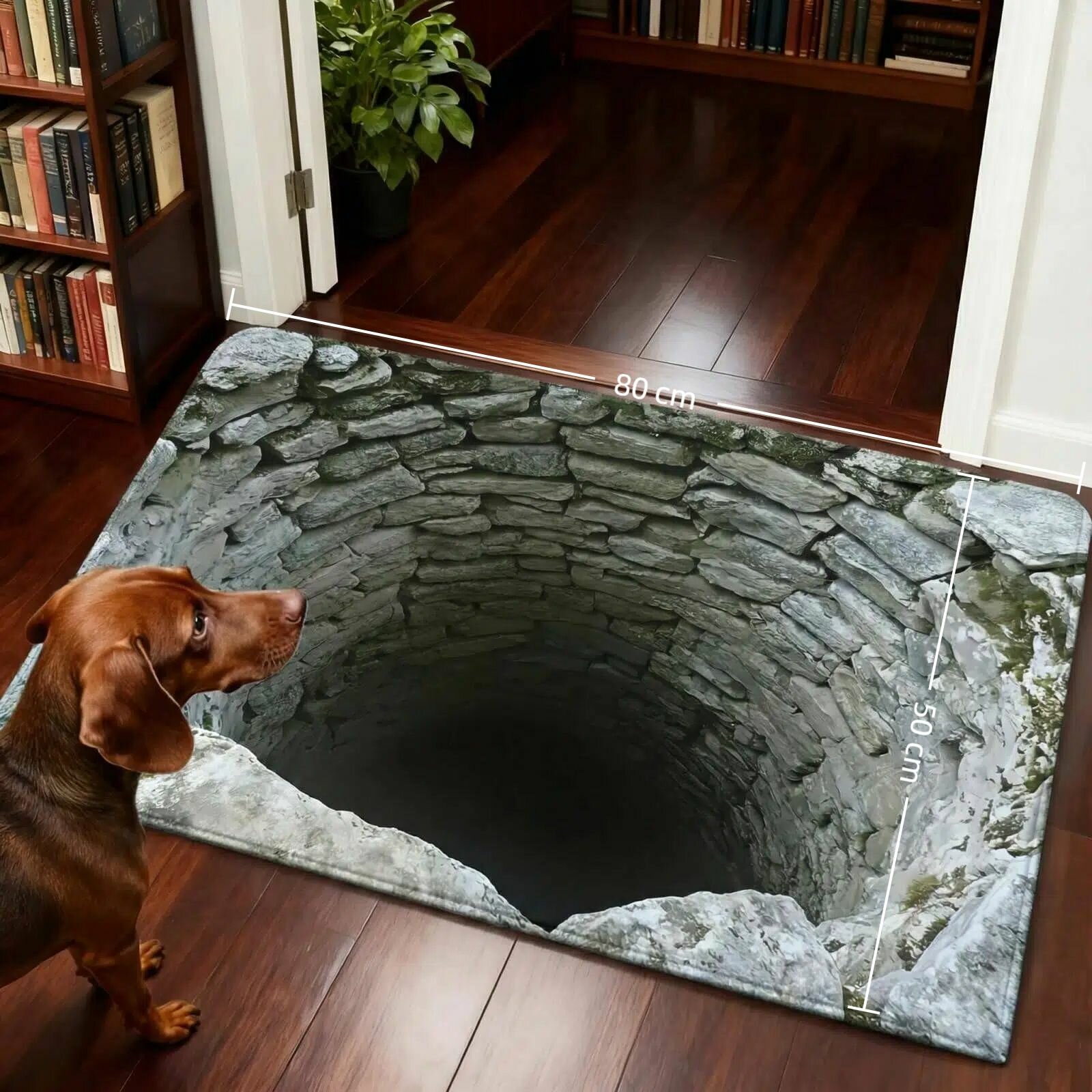 3D ковер с оптической иллюзией