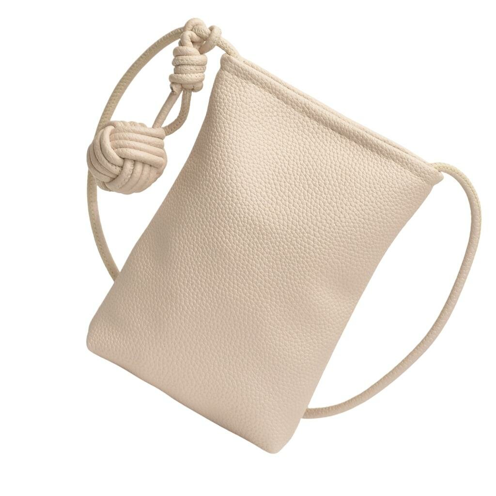 Корейская сумка-мессенджер, модная мини-универсальная маленькая квадратная сумка, сумка для мобильного телефона, сумка через плечо-белый