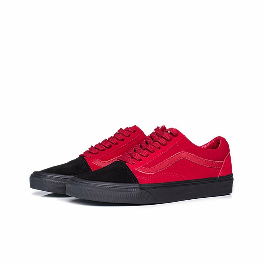 Кроссовки VANS Old Skool, размер EU 42 стопа (27CM), красный — фото 1
