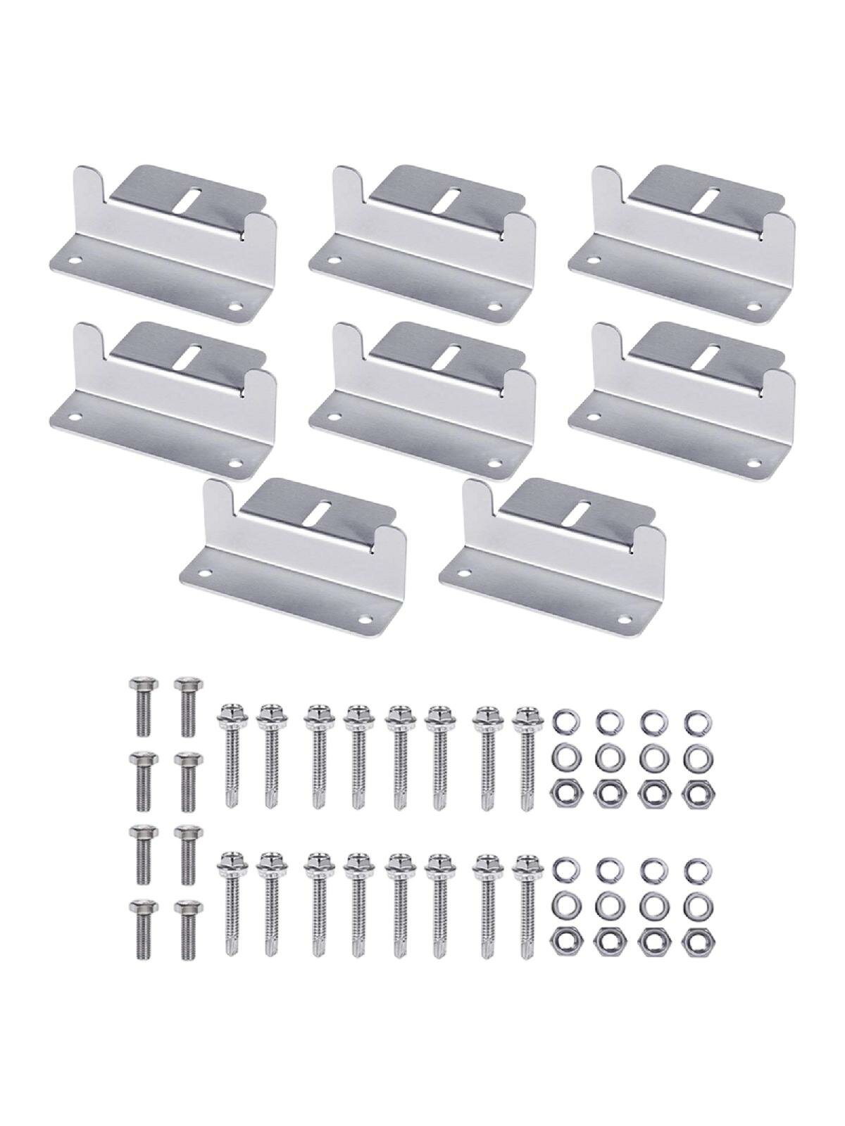 Универсальная подставка для солнечных панелей 8 pack для простого монтажа