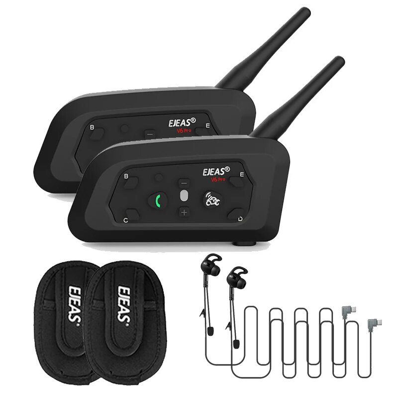 Беспроводная гарнитура EJEAS V6C PRO (2шт) для судей