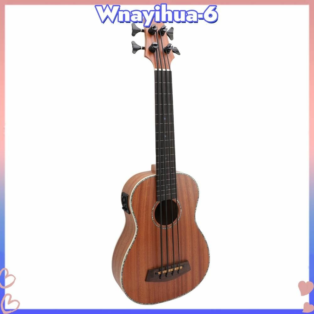 Акустическая бас-гитара, 4 струны, с эквалайзером, для любителей музыки