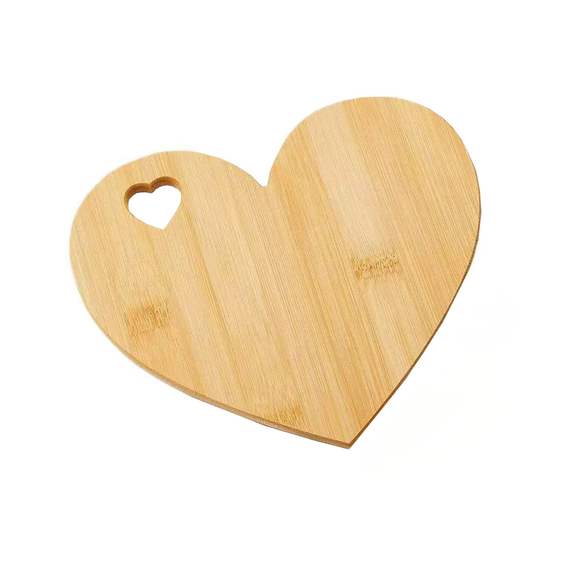 Сердцевидная разделочная доска из акации, поднос, доска для хлеба, сырная разделочная доска, деревянная доска для хлеба, настенное декоративное украшение