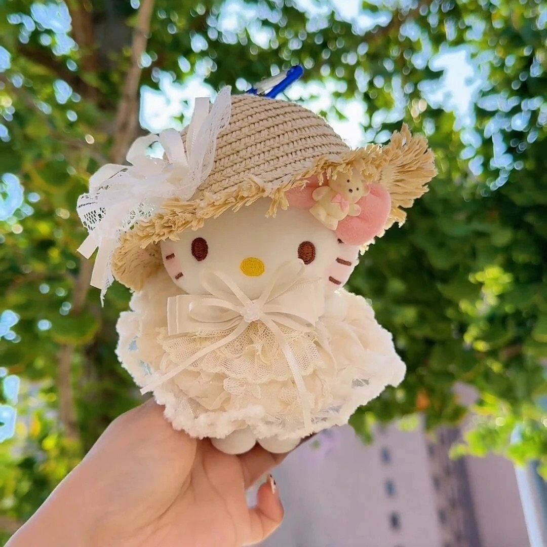 [Аутентичный] Подвеска для ключей Chef Kitty, милый плюшевый кукла, креативный подарок для лучшего друга