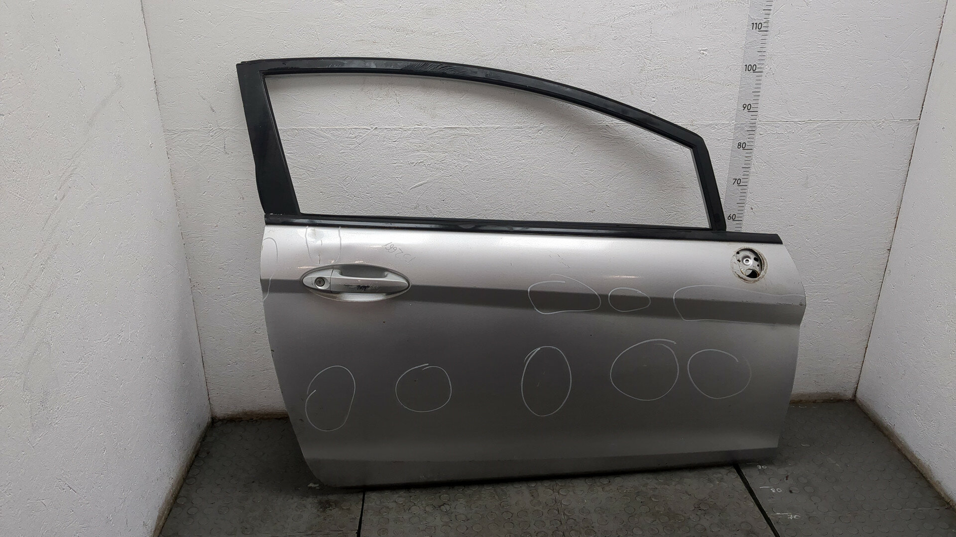 Дверь боковая (легковая) правая передняя Ford Fiesta Б/У