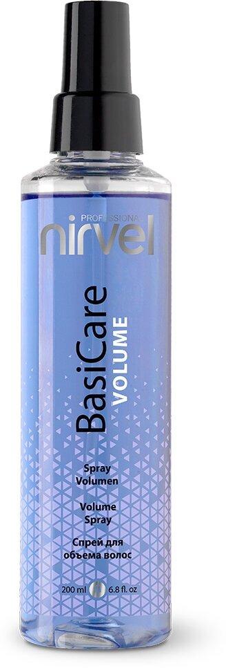 Спрей для волос Nirvel BasiCare VOLUME SPRAY, для объема, увлажняющий, 200мл