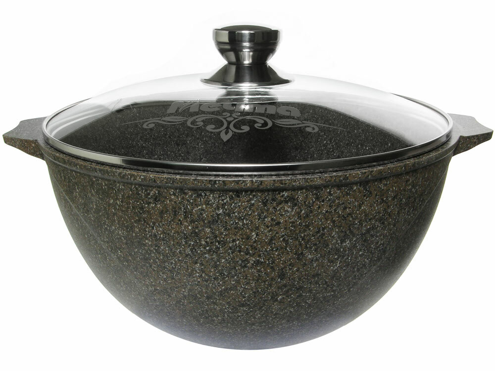 Казан 7л для плова Premium mokko