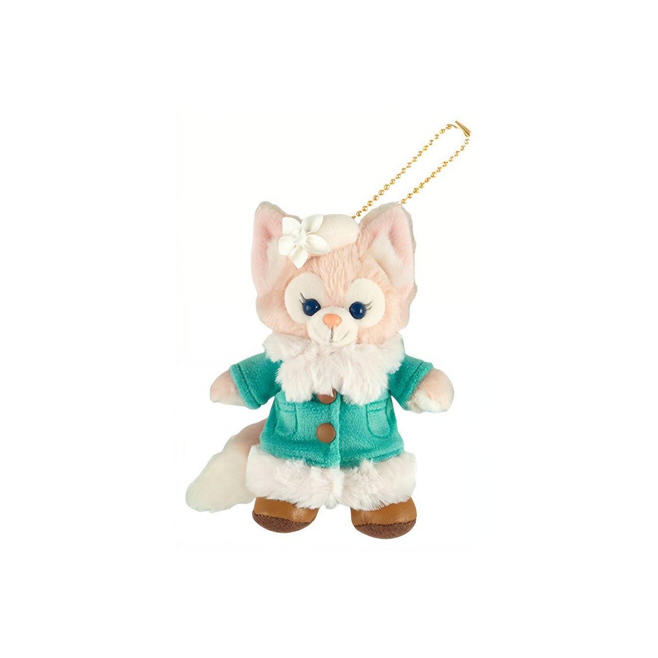 Disney Winter Sparkling Town Collection Линабелл Зимний Town Милый стиль Кукла Плюшевый Украшение 15 см Длина тела