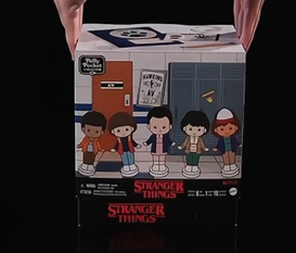 Набор игровой сценарий Stranger Things от Imaginext — портативная сцена с мини-фигурками