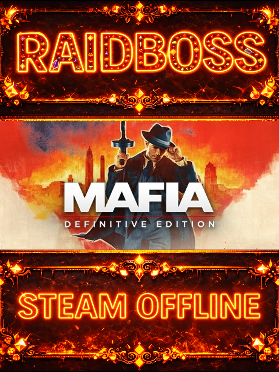 MAFIA 1 DEFINITIVE EDITION игра на аккаунте для ПК с OFF активацией для Steam (PC) РФ + СНГ