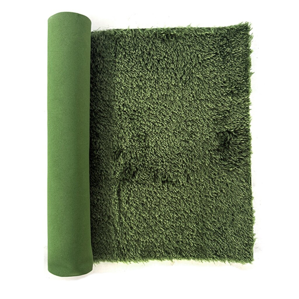 Крупноразмерный Коврик из Травяного Волокна для Подстилки Домашних Животных, Аквариумов для Игуан И Рептилий 90x45cm