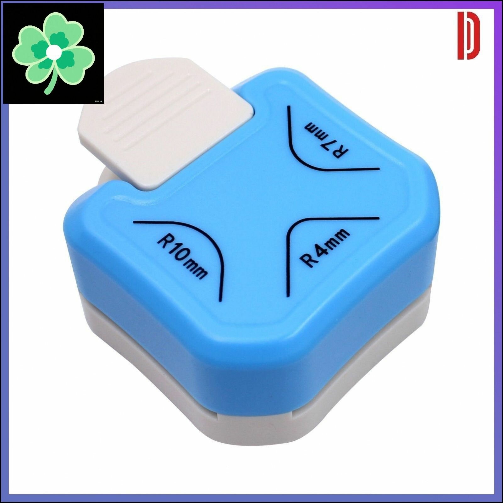 Обрезчик (скруглитель) углов, триммер для бумаги, R4/R7/R10, для визитных карточек, поздравительных открыток, фотографий