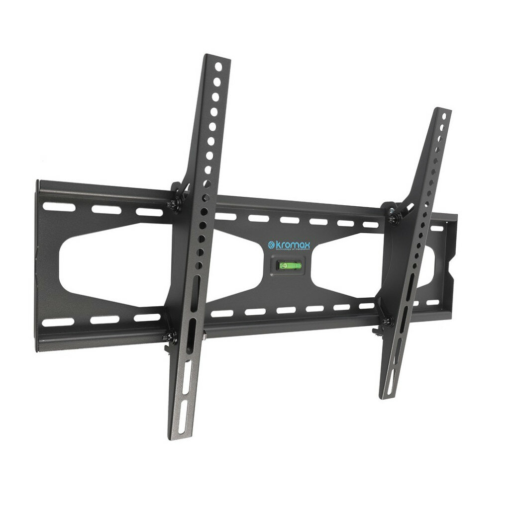 Кронштейн Kromax STAR-22 черный для TV 32"-90", настенный наклонный, max VESA 600x400, от стены 75мм, наклон ±12°
