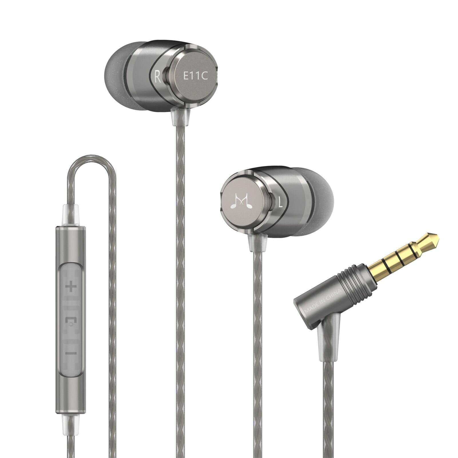 SoundMAGIC E11C Кабельные наушники с микрофоном Высококачественные стерео наушники звукоизоляционные наушники