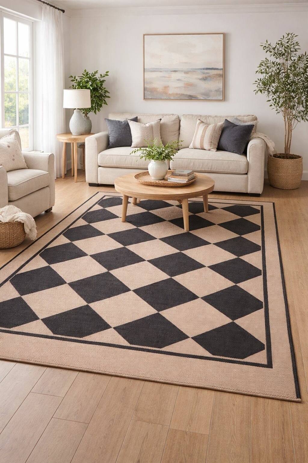 Ковер палас на пол настенный размер: 1,5х2,0 м (150 х 200 см) безворсовый в спальню гостиную на кухню на стену современный