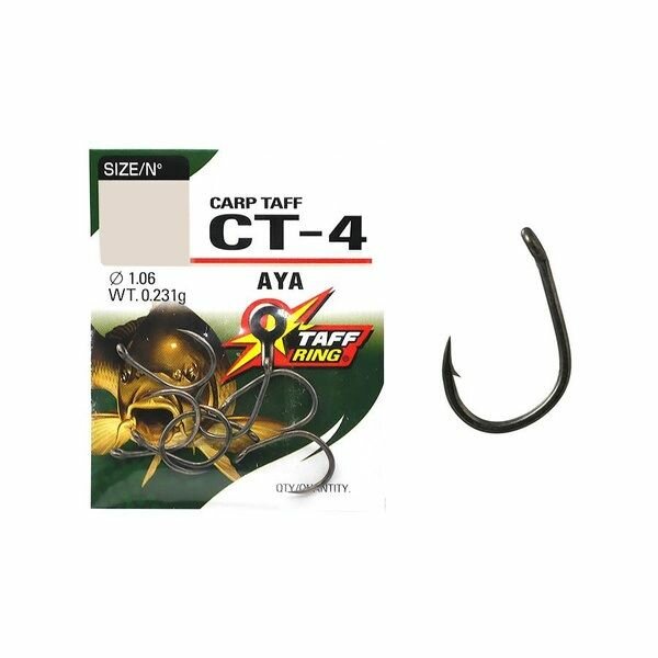 Крючок Carp Taff Aya teflon (№6 7 шт)