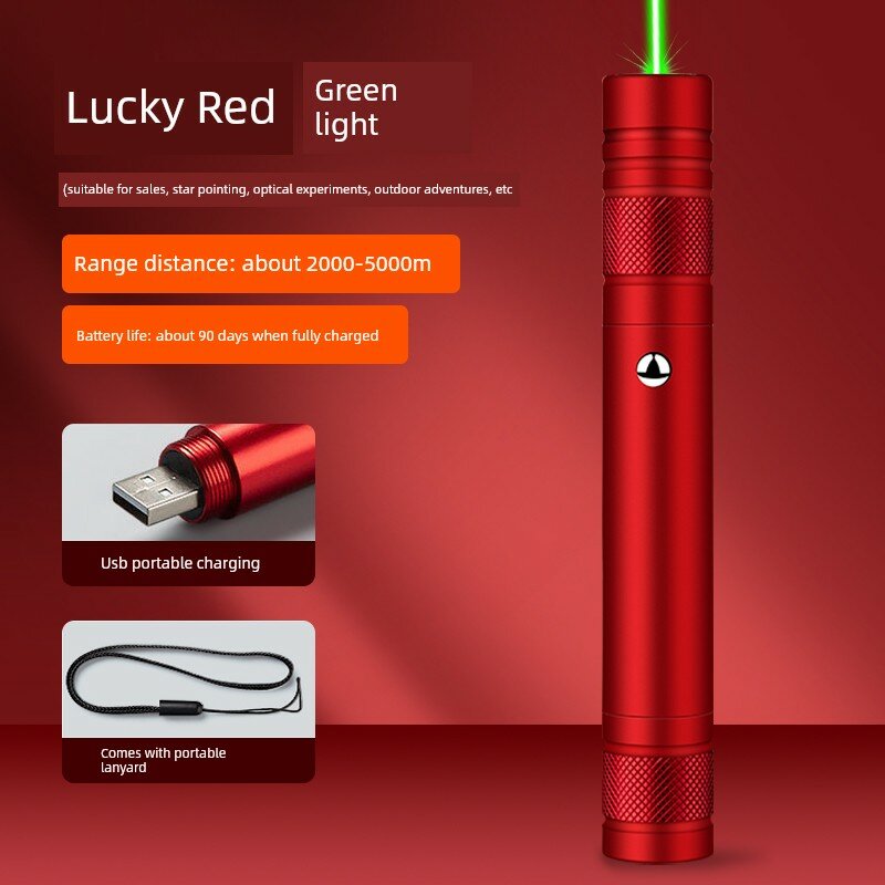 Лазерная указка, перезаряжаемая, дальнобойная, с мощным светом, инфракрасный фонарик, лазер, сверхмощный, зеленый свет,