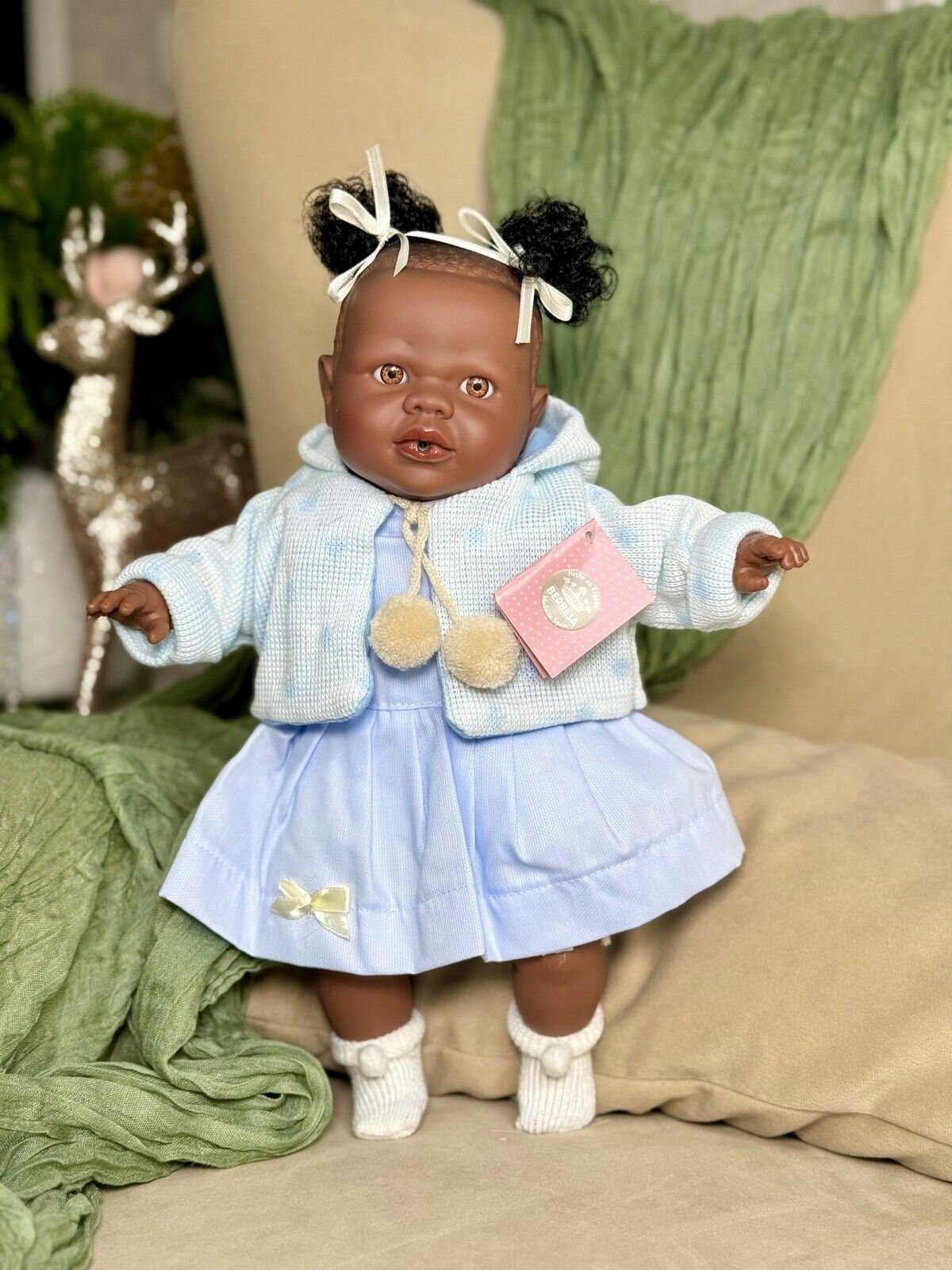 Кукла Berbesa мягконабивная 38см ALicia