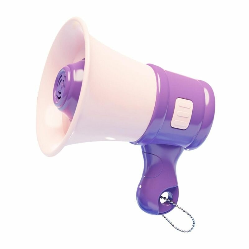 Громкий мужской мини-динамик для записи, детская подвеска, маленькая игрушка