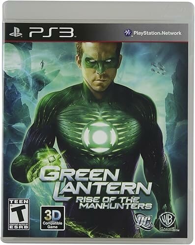 Видеоигра Green Lantern: Rise of the Manhunters. Издание на диске. Английский язык на ps3