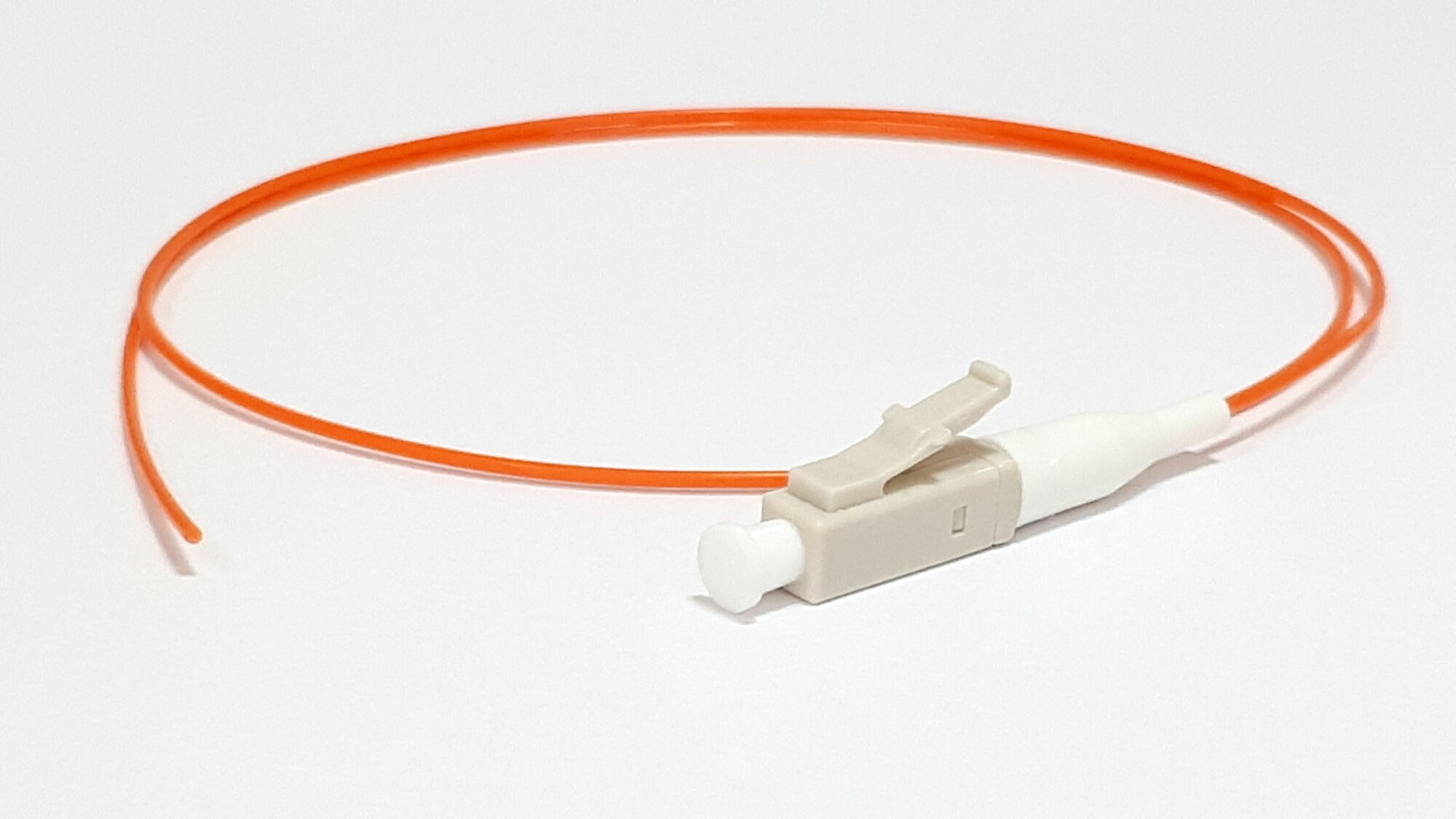 Шнур оптический монтажный (пигтейл) LC UPC 50/125 (ОМ2) 1,5m набор (50шт) ORANGE