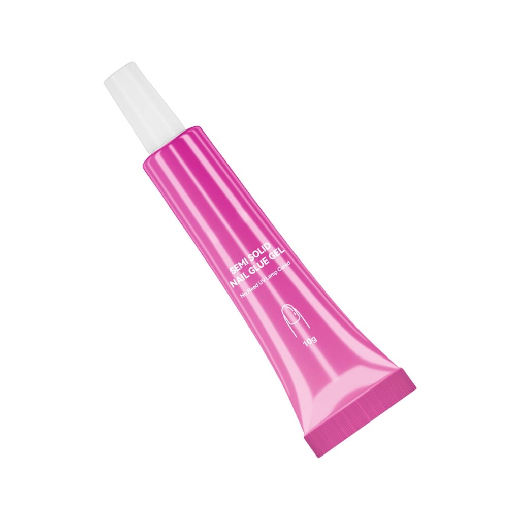 Быстросохнущие Полутвердые Клеи для ногтей для Приклеивания На Кончики Ногтей Нет Необходимости В Ультрафиолетовой Лампе Долговечные Искусственные Акриловые Клеи Для Ногтей Гель