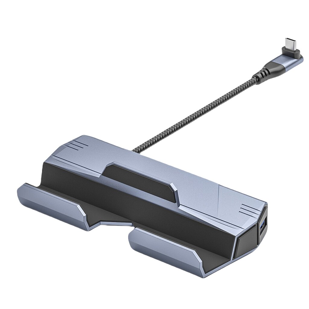 6-портовая док-станция для игровых устройств, Поддерживающая видео в формате 4K и быструю зарядку