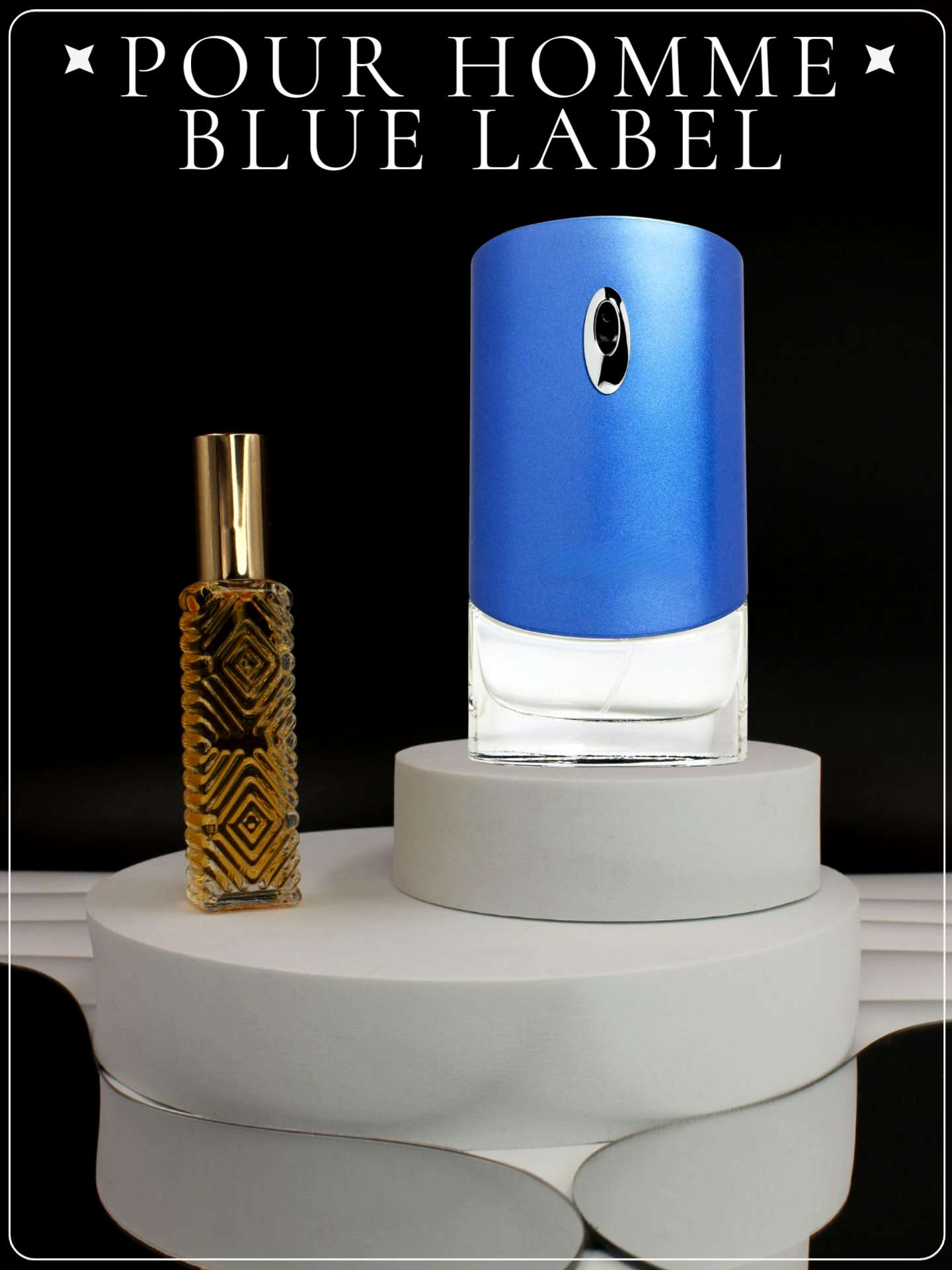 Perfum Secrets; Духи Pour Homme Blue Label; Пур Хом Блю Лэйбл спрей 15 мл