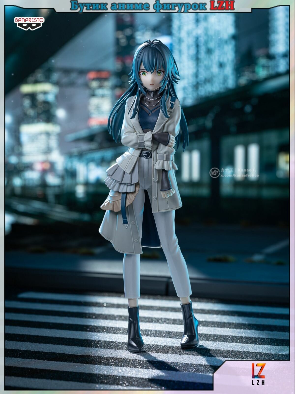 Аниме Фигурка Bandai Banpresto ESPRESTO Stylish pose Temari Tsukimura из "Gakuen Idolmaster" 22см (LZH)