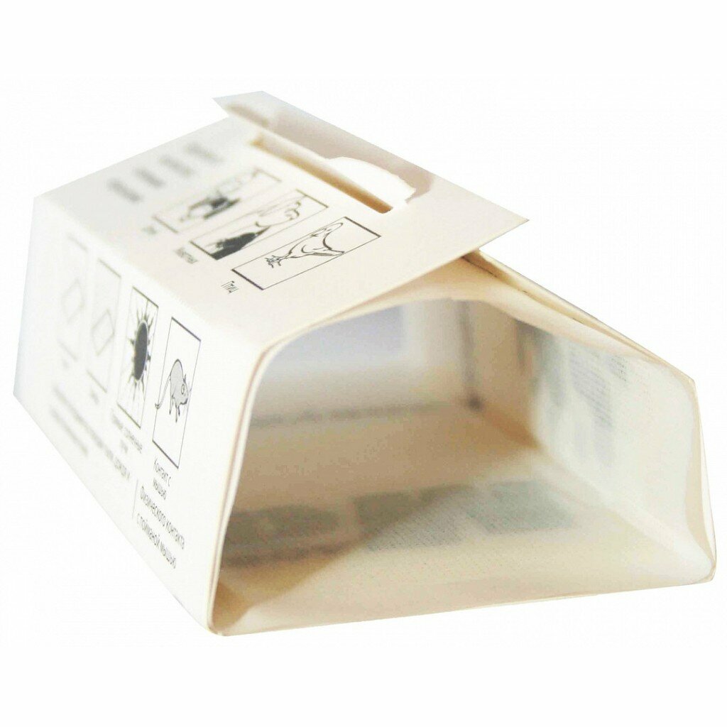 Клеевая ловушка Mr.Mouse от грызунов и насекомых, клеевой домик с запахом арахиса, 15 г, эффективное средство защиты.