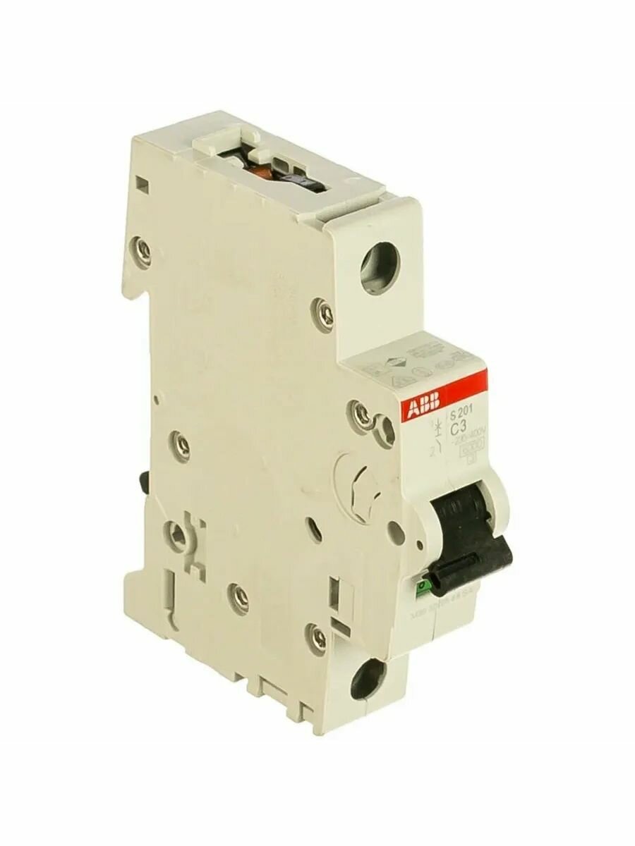 Автоматический выключатель ABB S201 1P (C) 6kA 63 А