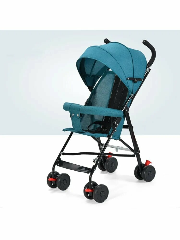 Лёгкая складная Детская коляска-трость с регулируемым сиденьем(сидя) удобство для прогулок с малышом!