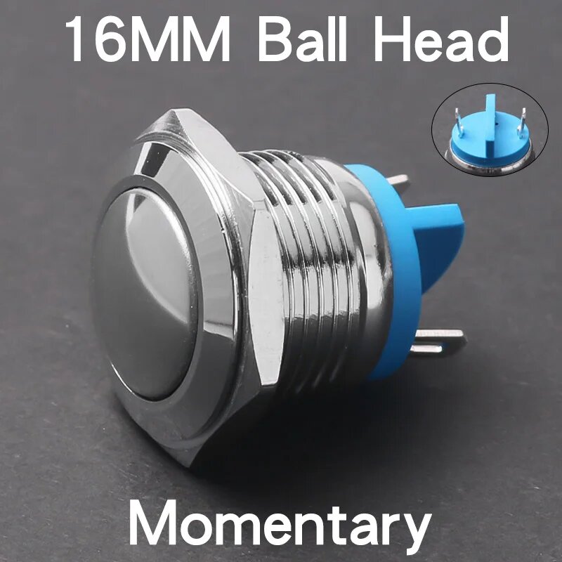 16 мм Металлическая кнопка, Ball Welding Foot