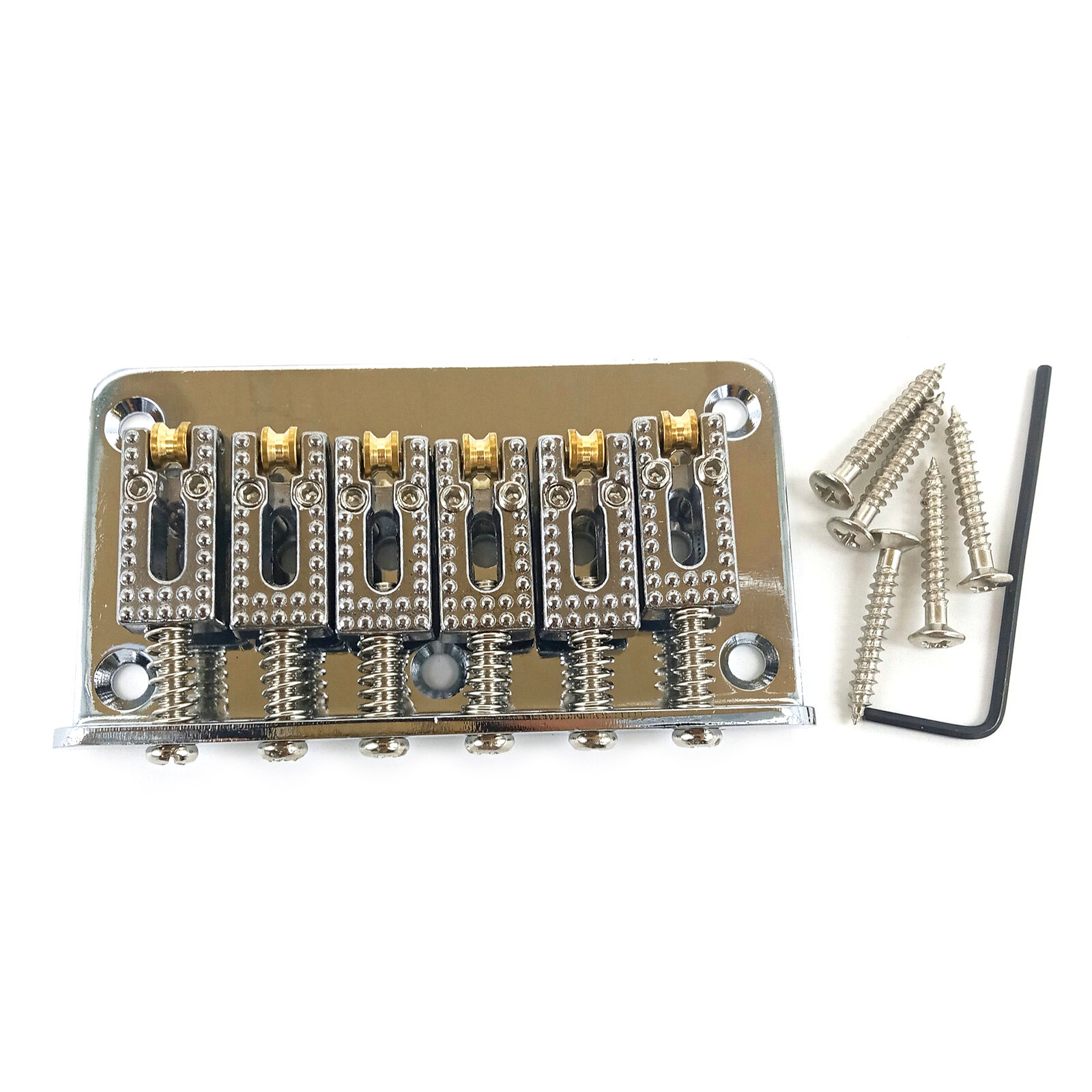 Роллер Hardtail Top Load Bridge Lieck с гаечной ключкой и винтами для гитары