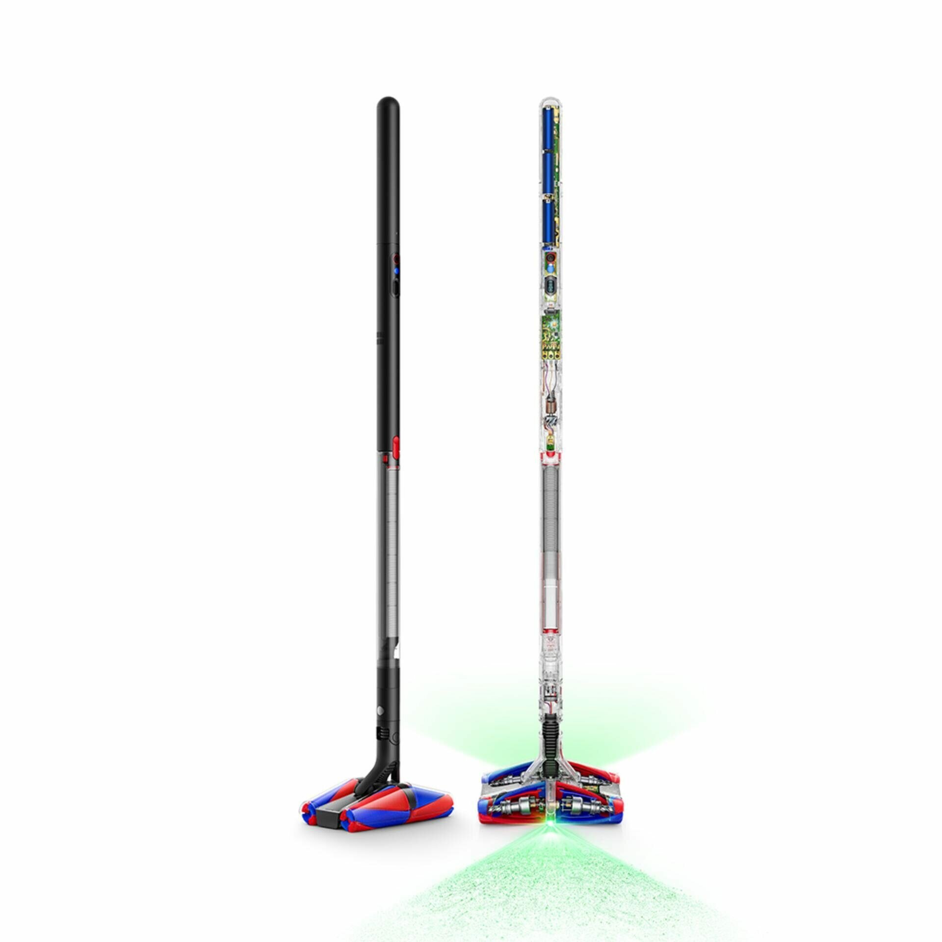 Пылесос Dyson Pencilvac, SV50 Black, вертикальный, сухой, аккумуляторный, чёрный