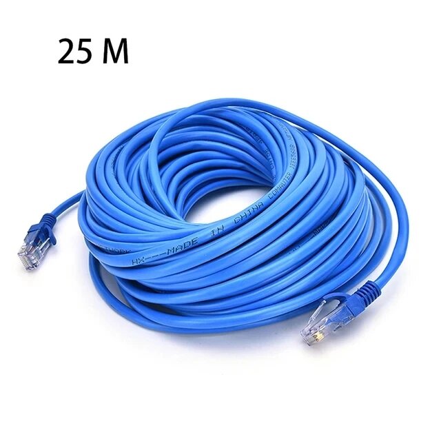 Водонепроницаемый Сетевой Кабель Ethernet Cat5e RJ45 Для Систем Видеонаблюдения IP-камер