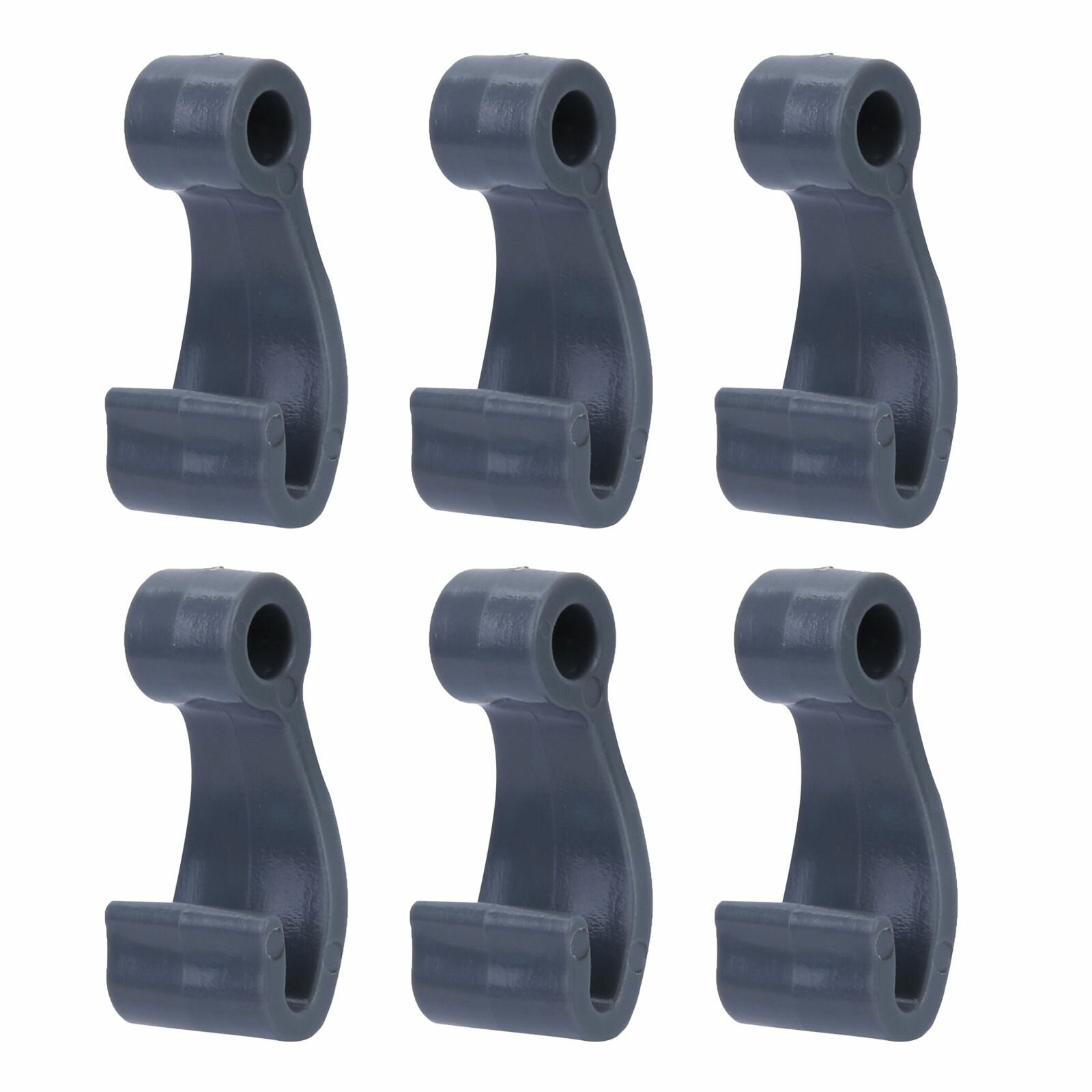 6 шт Пластиковые защелкивающиеся на скважине и J-образные крючки для надувных чехлов
