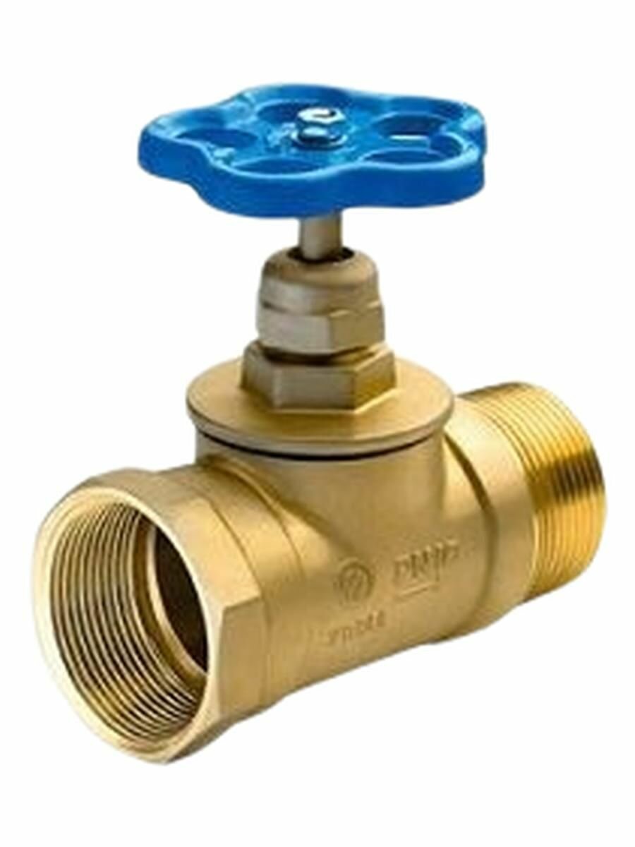 Вентиль латунь БАЗ 15б3р А51 ДУ 50 РУ 16 пожарный