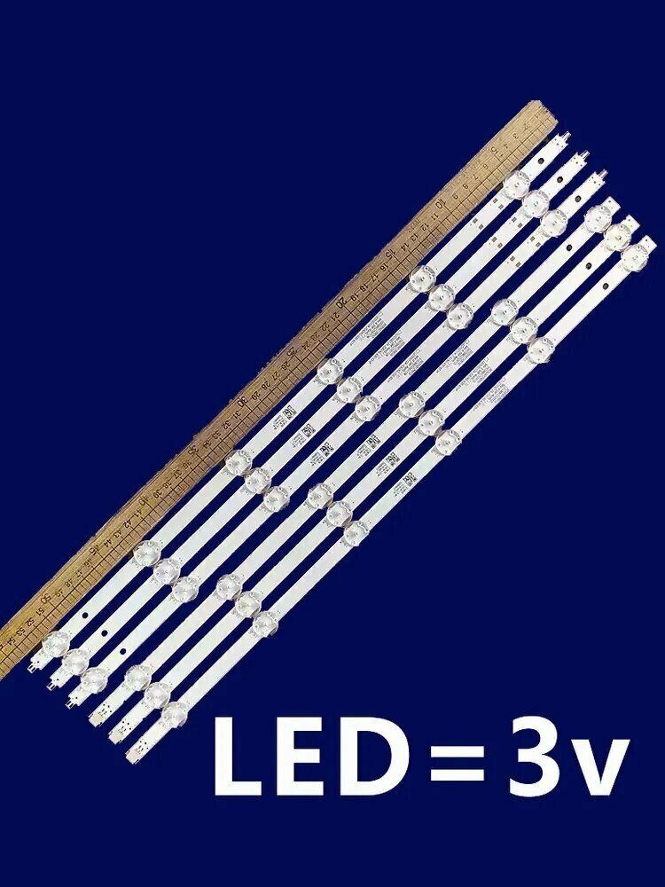 1 комплект-6 шт Светодиодная полоса для LED55D12A-ZC62AG-03D 55U1 LU55C7 LS55Z51Z 30355012001D 55D3B6CZ53512L LT-55MAW804